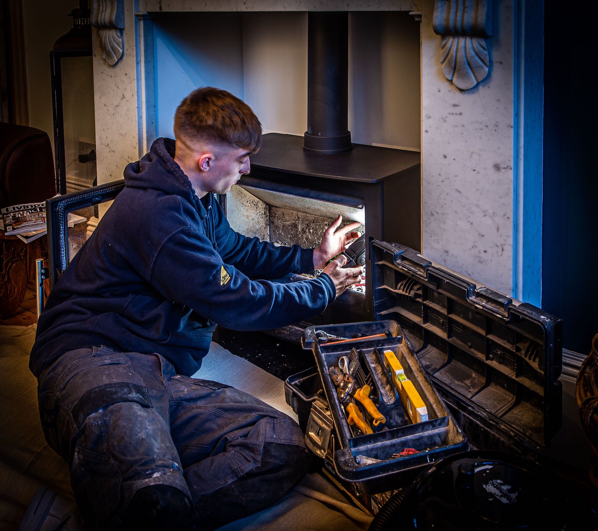 Installation - Nottingham Fireplace Centre
